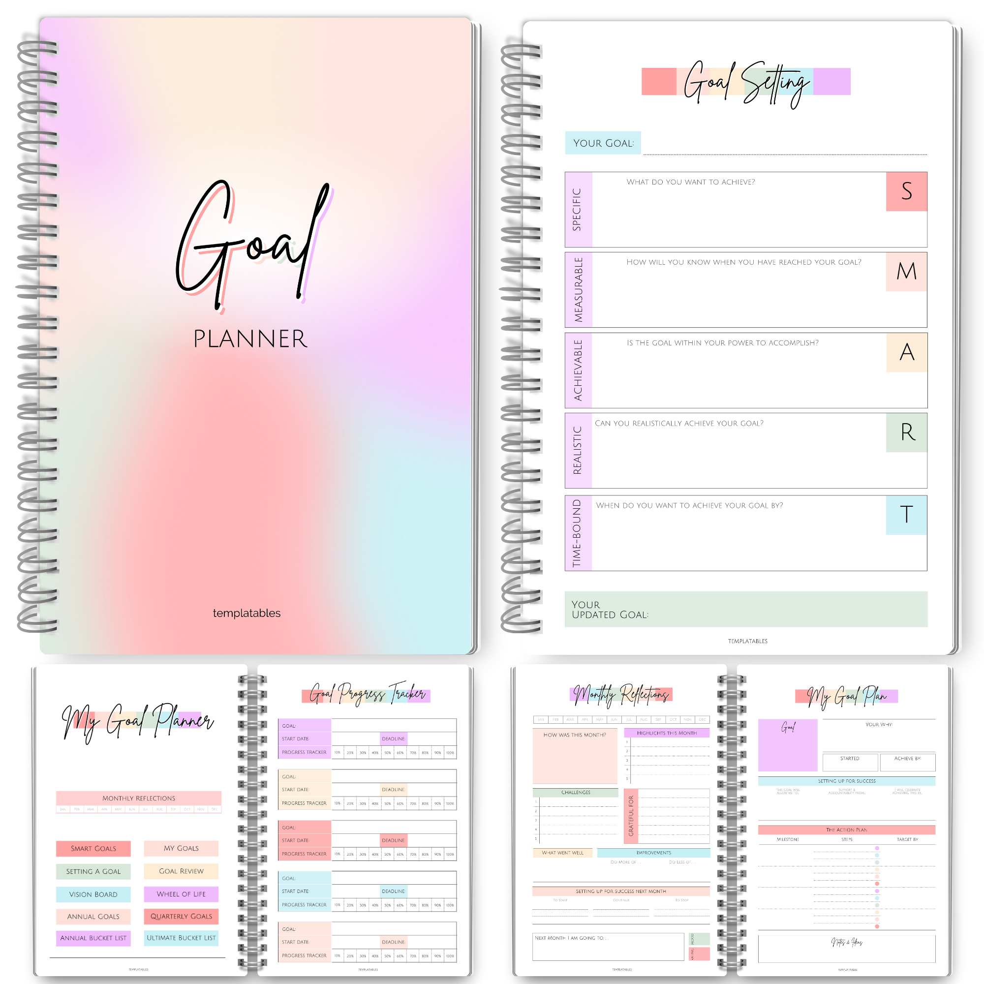 Goal Planner | SMART Goal Setting Kit for the New You