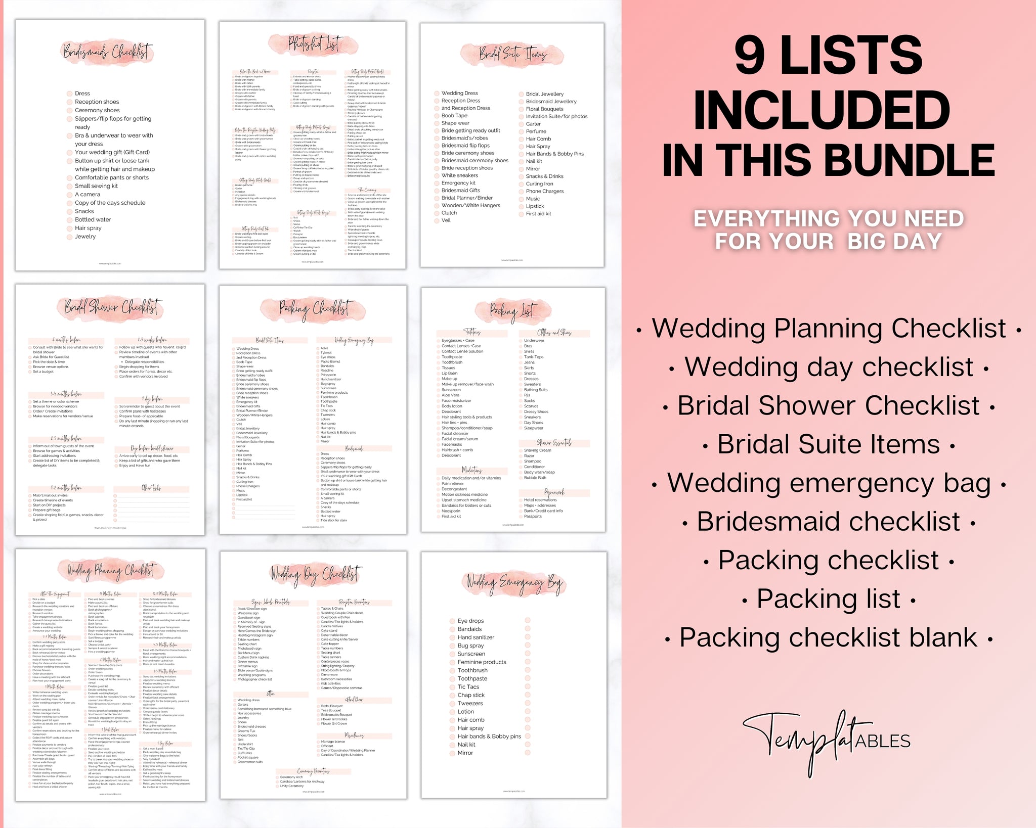 Wedding day packing list 60 photos - Astyledwedding.com