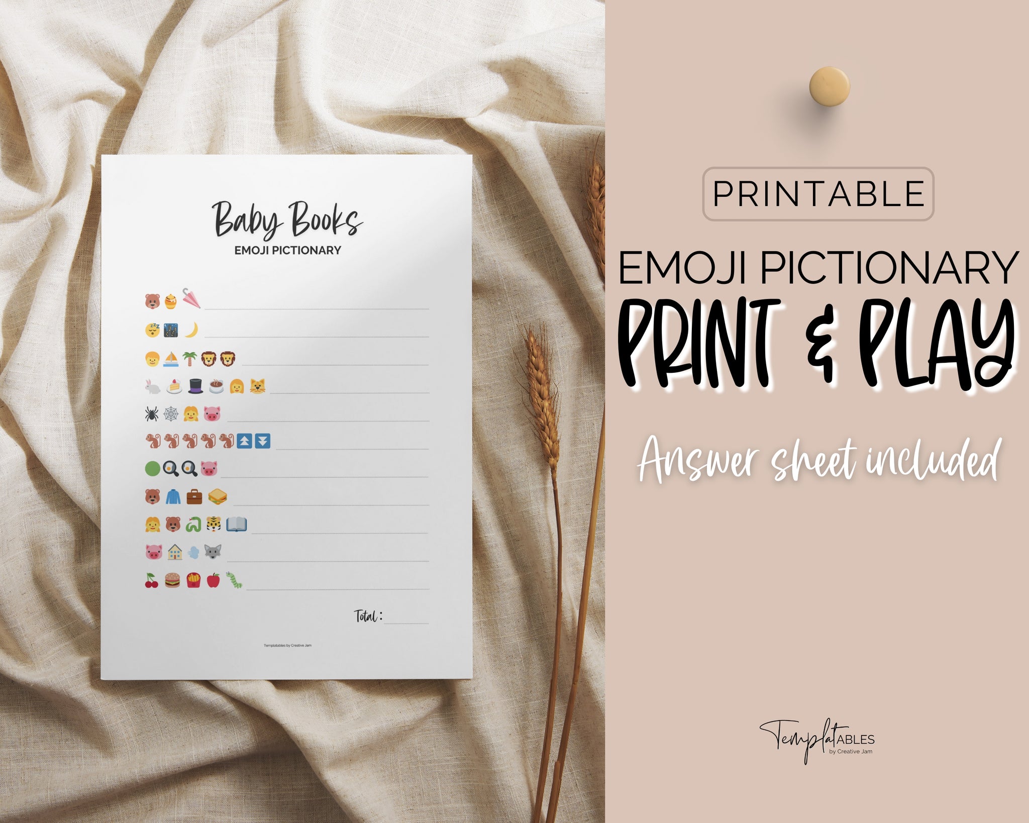 Emoji Printable Template