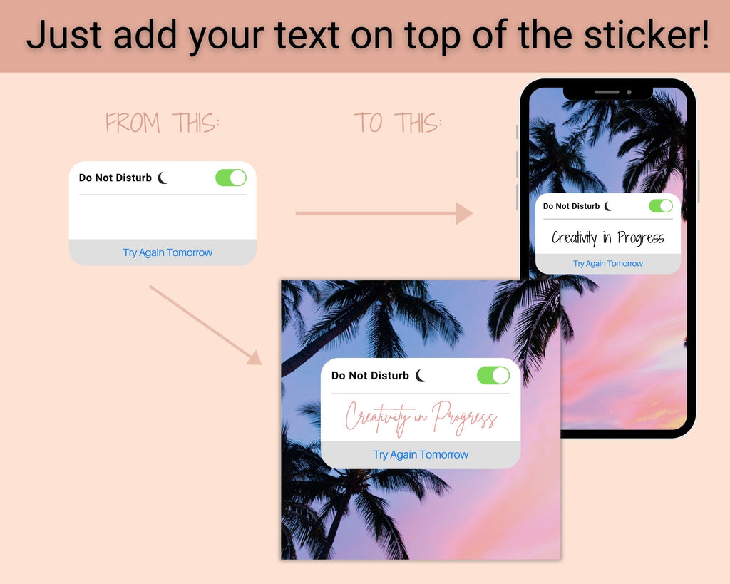 15 Blank iPhone Reminder PNG Stickers | Instagram Story Stickers