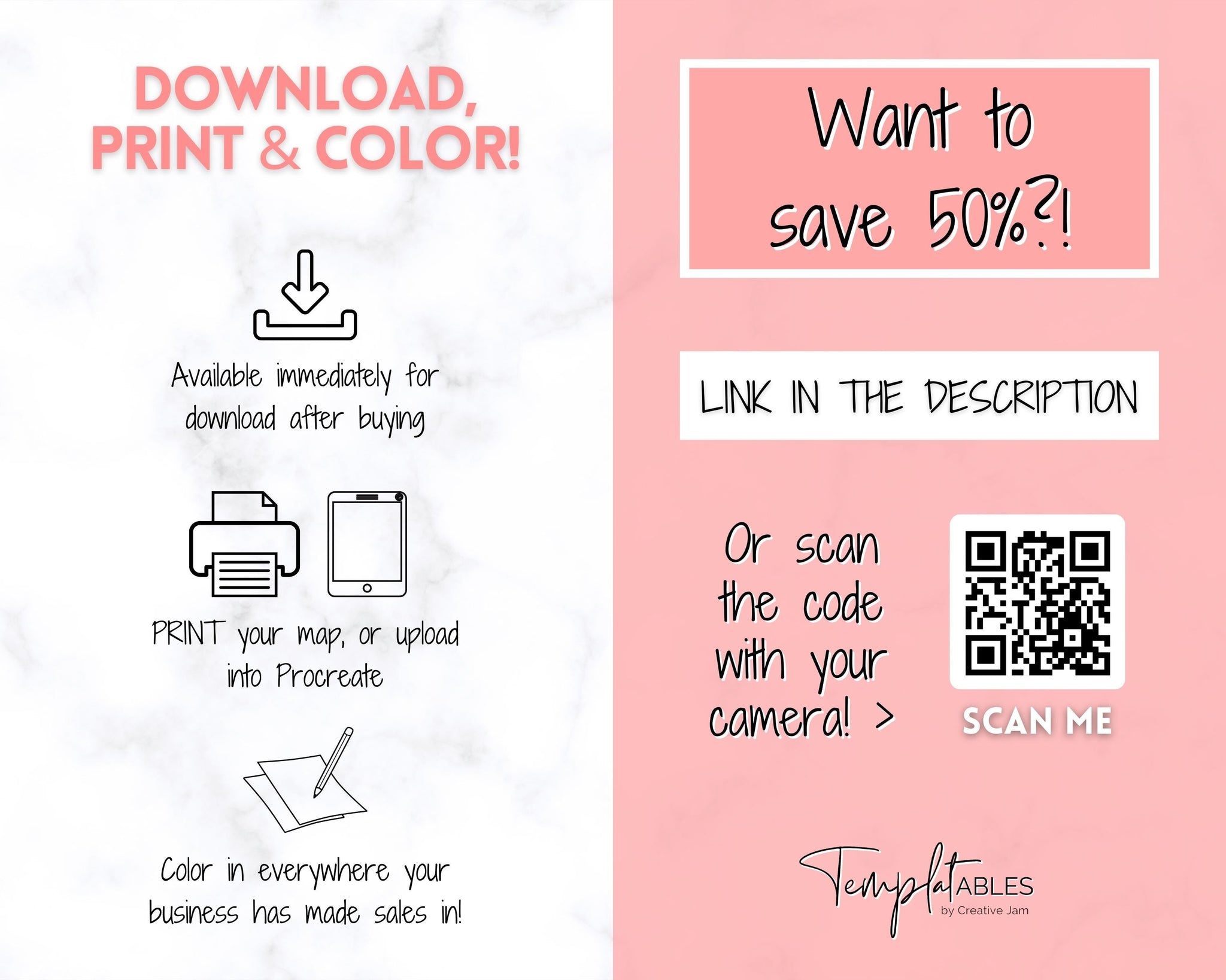 Australia Sales Map, EDITABLE Business Order Tracker, Color In