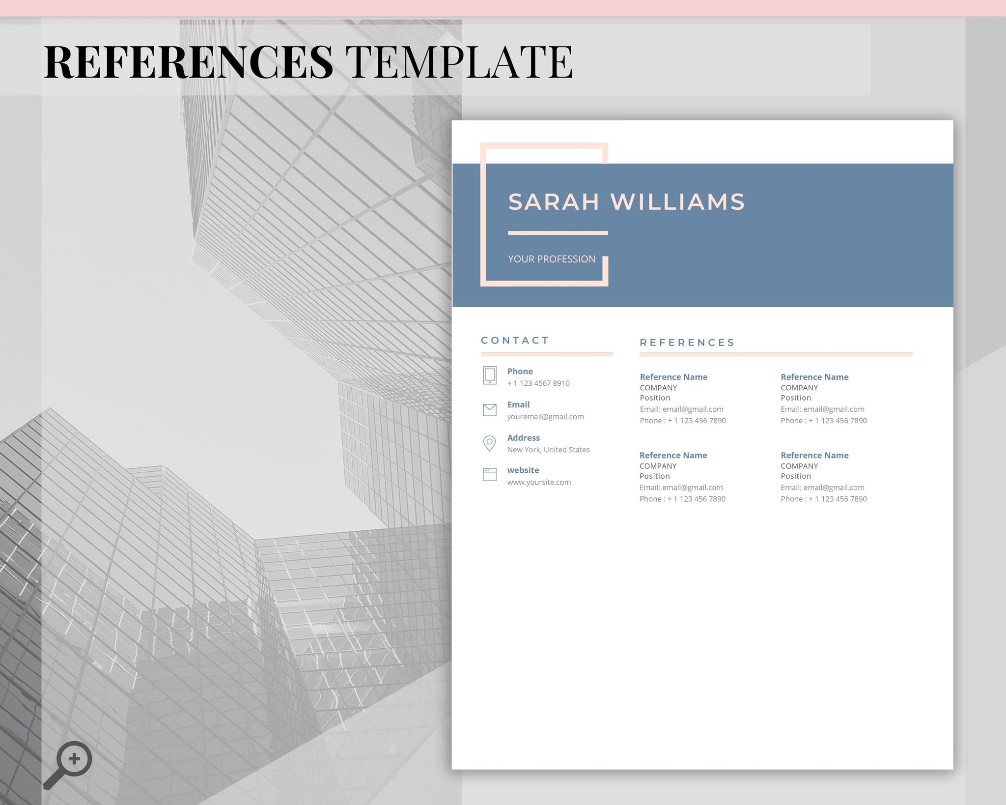 Google Docs Professional Resume Template | CV Templates