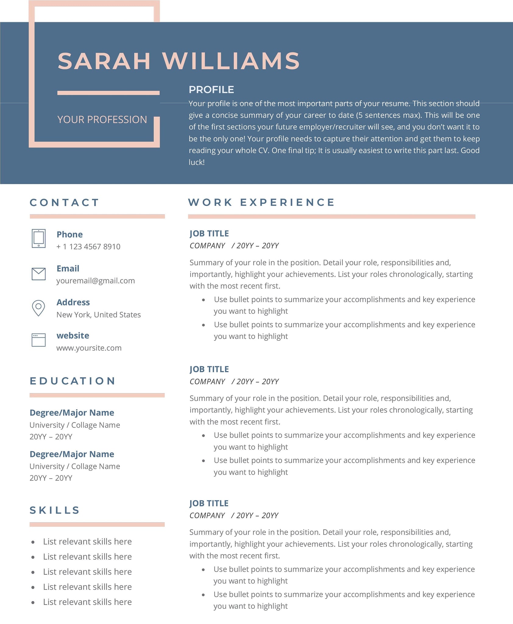 Resume Template Google Docs Free Google Docs Resume Templates On Drive