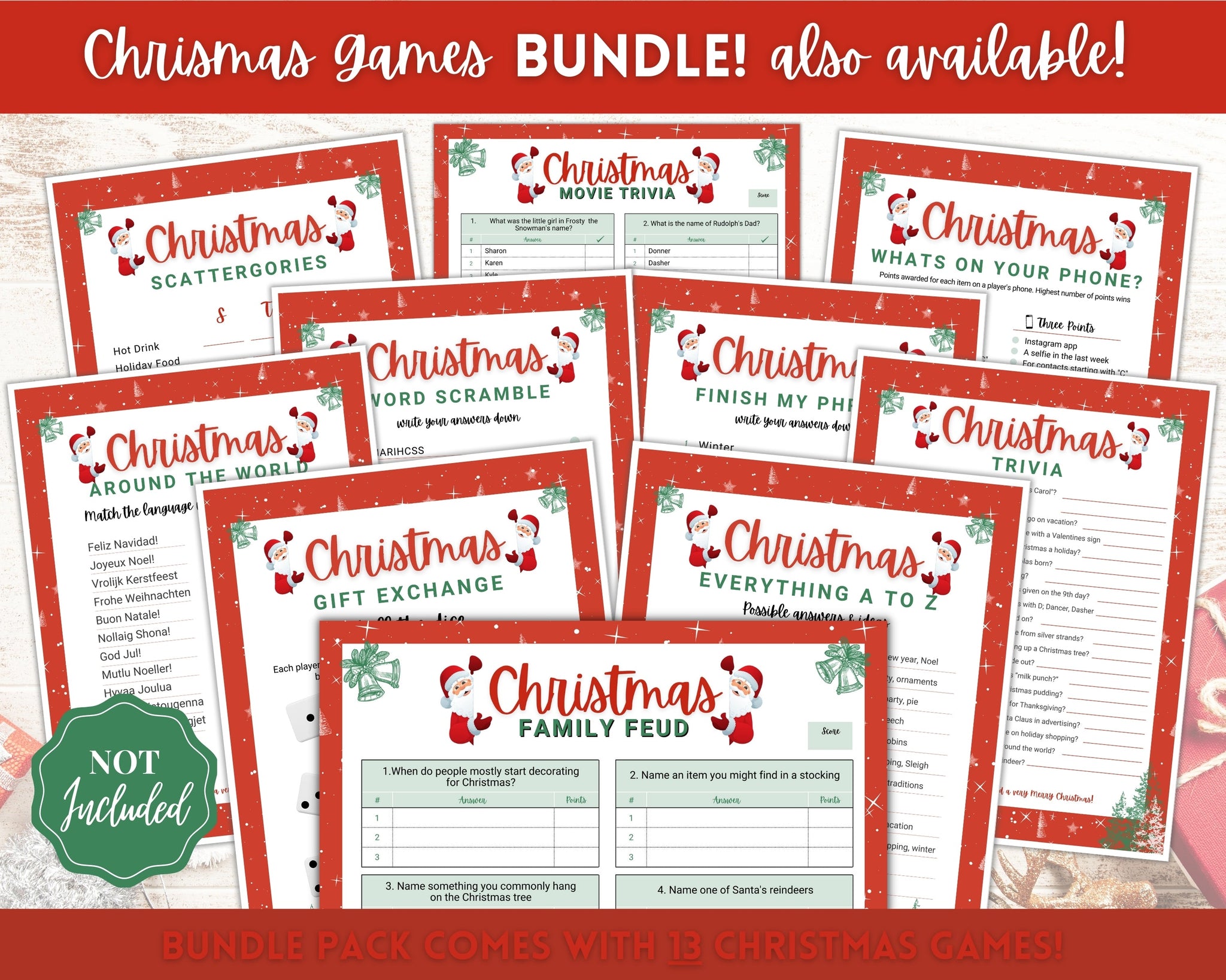 Letter to Santa Claus Christmas Wish List Printable | Dear Letter to Santa Claus Christmas Wish List Printable | Dear