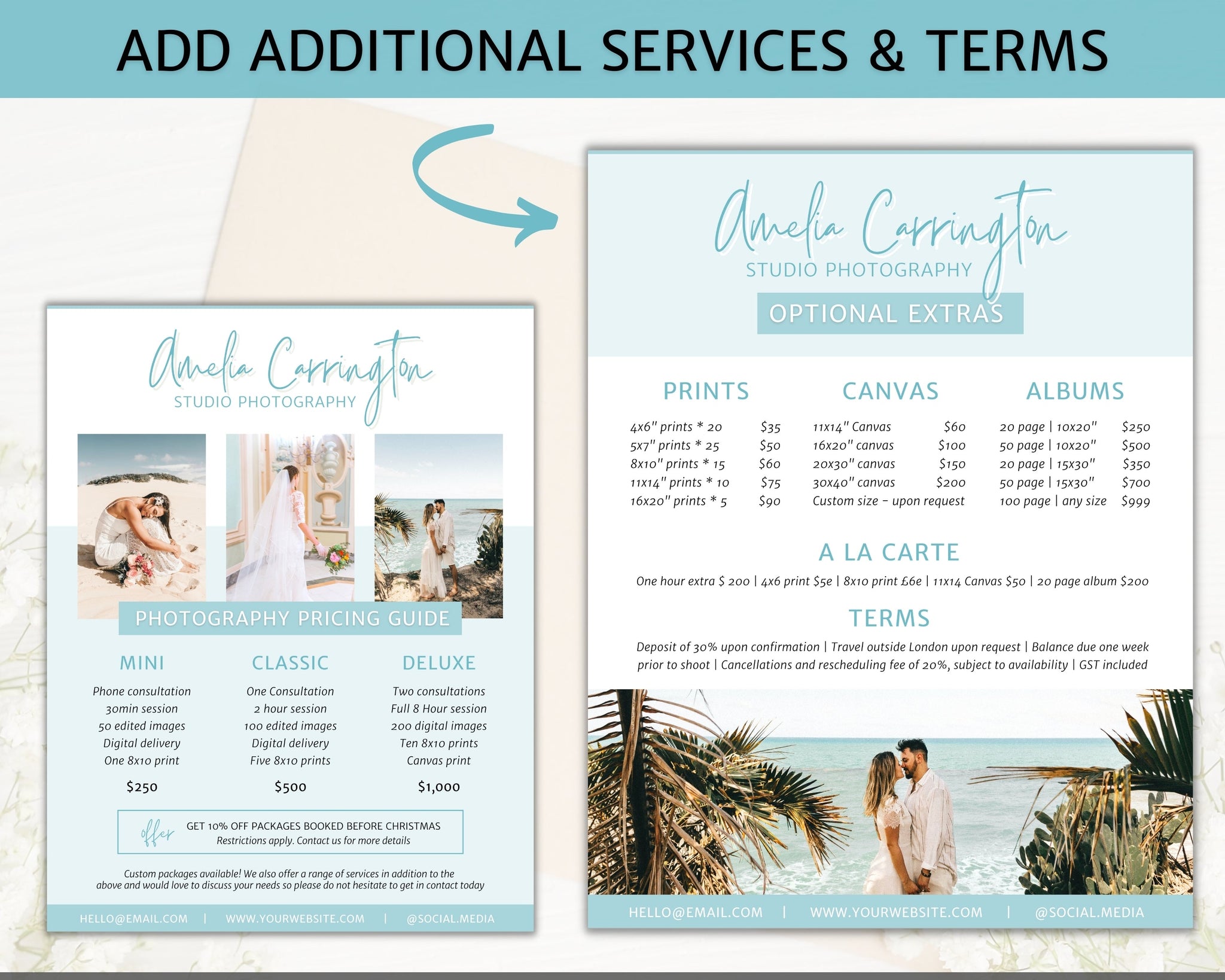 Photography Price List Template Newborn Photography Pricing Guide