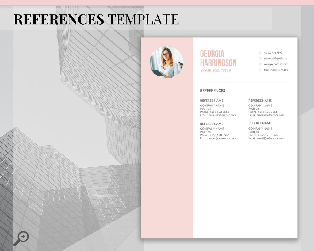Professional Resume CV Template | Microsoft Word | Style 10